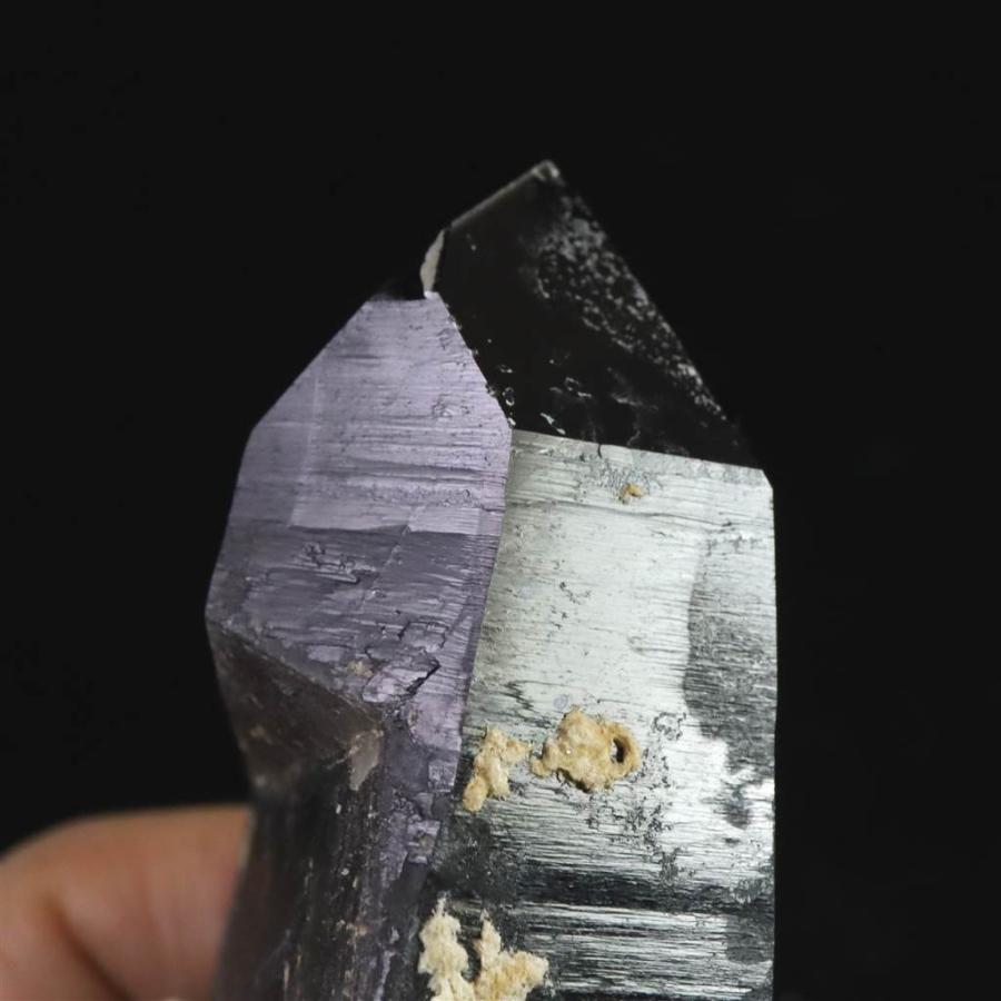 中国山東省産 黒水晶 モリオン 133mm ポイント原石 274g 【榎本通商12996】 : 榎本通商 - 通販 - Yahoo!ショッピング