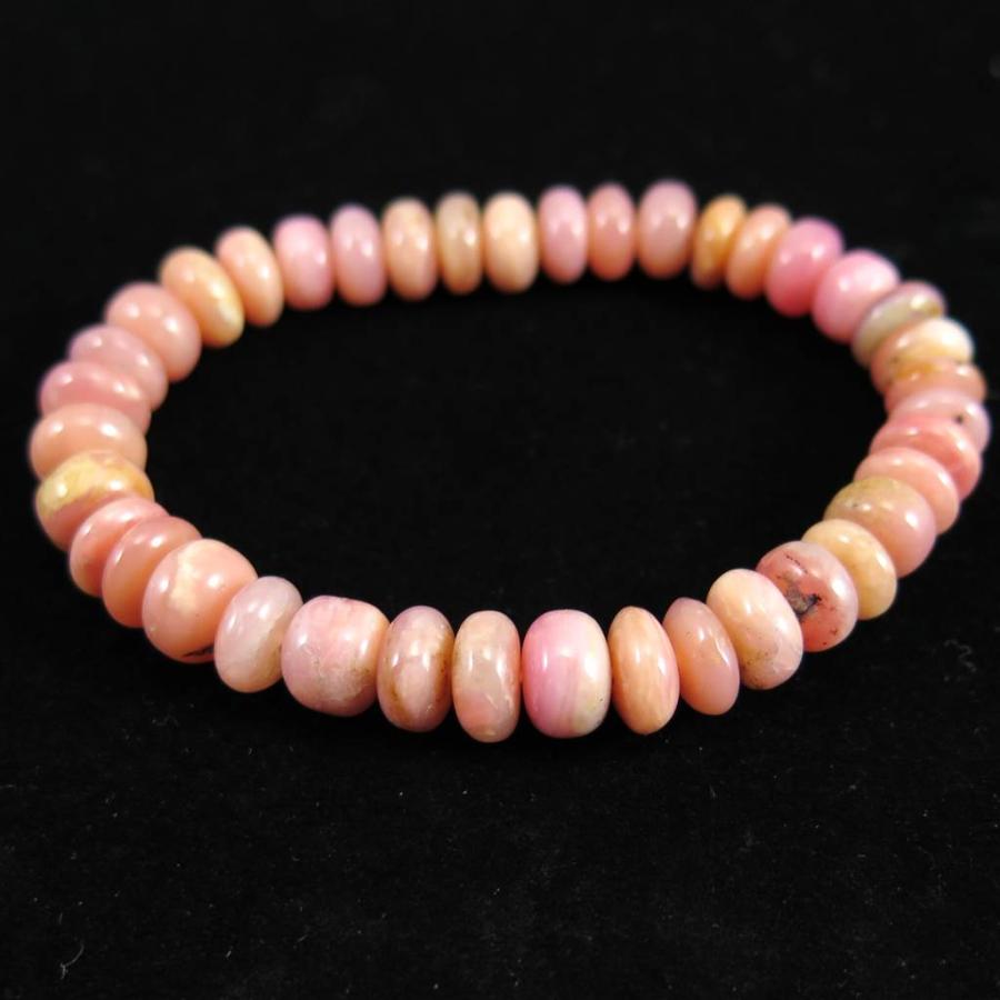 ピンクオパール 8mm ロンデルビーズ ブレスレット 14.4g 【榎本通商19719】 : 榎本通商 - 通販 - Yahoo!ショッピング