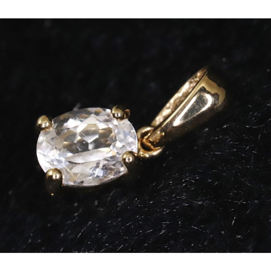 ブラジル産 フェナカイト 5mmオーバル ファセットカット ペンダントトップ K18YG 0.51g 【榎本通商20550】 : 20550a ...