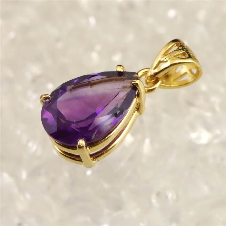 アメジスト 12mmペアシェイプ型 ペンダントトップ 18KGP 1.5g 【榎本通商35858】 : 榎本通商 - 通販 - Yahoo!ショッピング