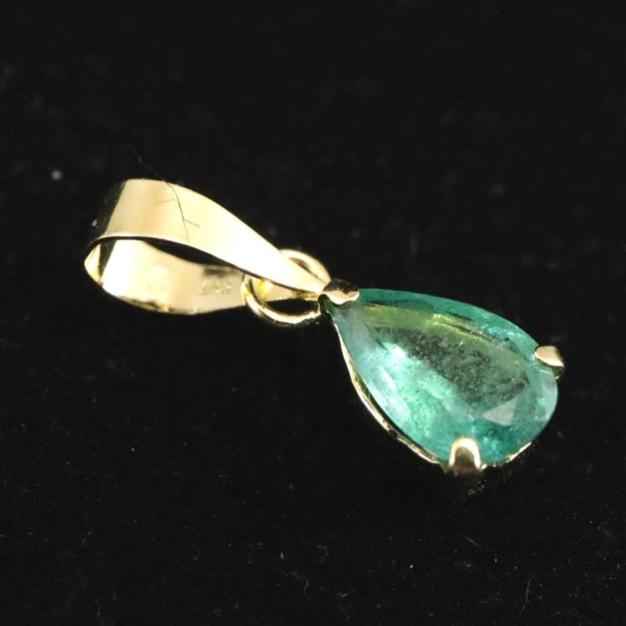 エメラルド 6mmペアシェイプ ペンダントトップ K18YG 0.2g 【榎本通商45211】 : 榎本通商 - 通販 - Yahoo!ショッピング