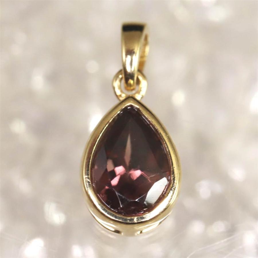 ピンクジルコン 7.3mmペアシェイプカット ペンダントトップ K18YG 0.67g 【榎本通商80023】 : 榎本通商 - 通販 - Yahoo!ショッピング