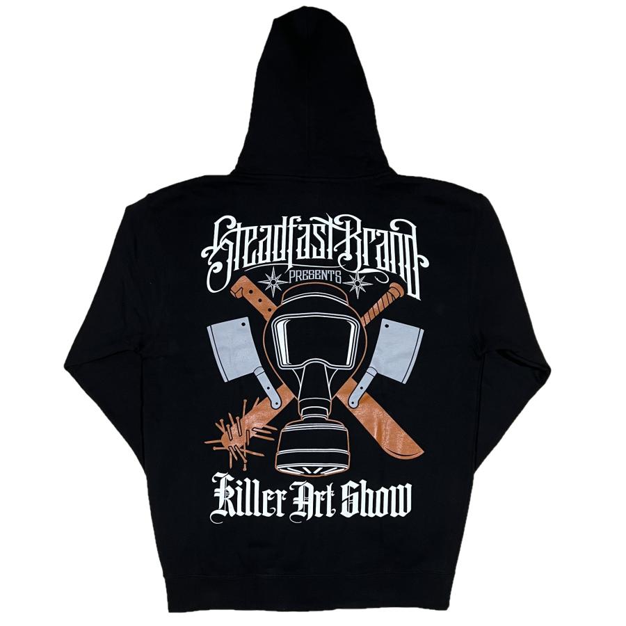 [並行輸入品] Steadfast brand ステッドファストブランド Killer Art tattooデザインプリント ジップアップ ...