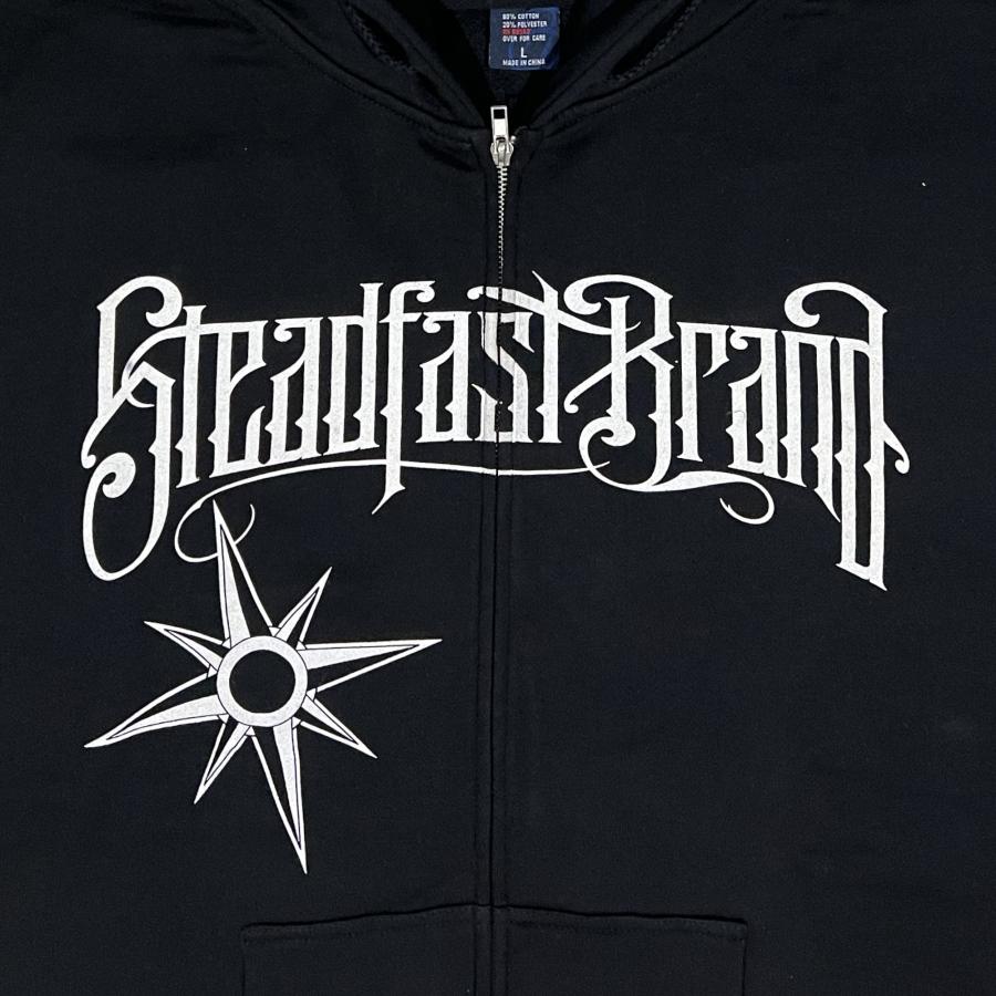 [並行輸入品] Steadfast brand ステッドファストブランド Killer Art tattooデザインプリント ジップアップ ...