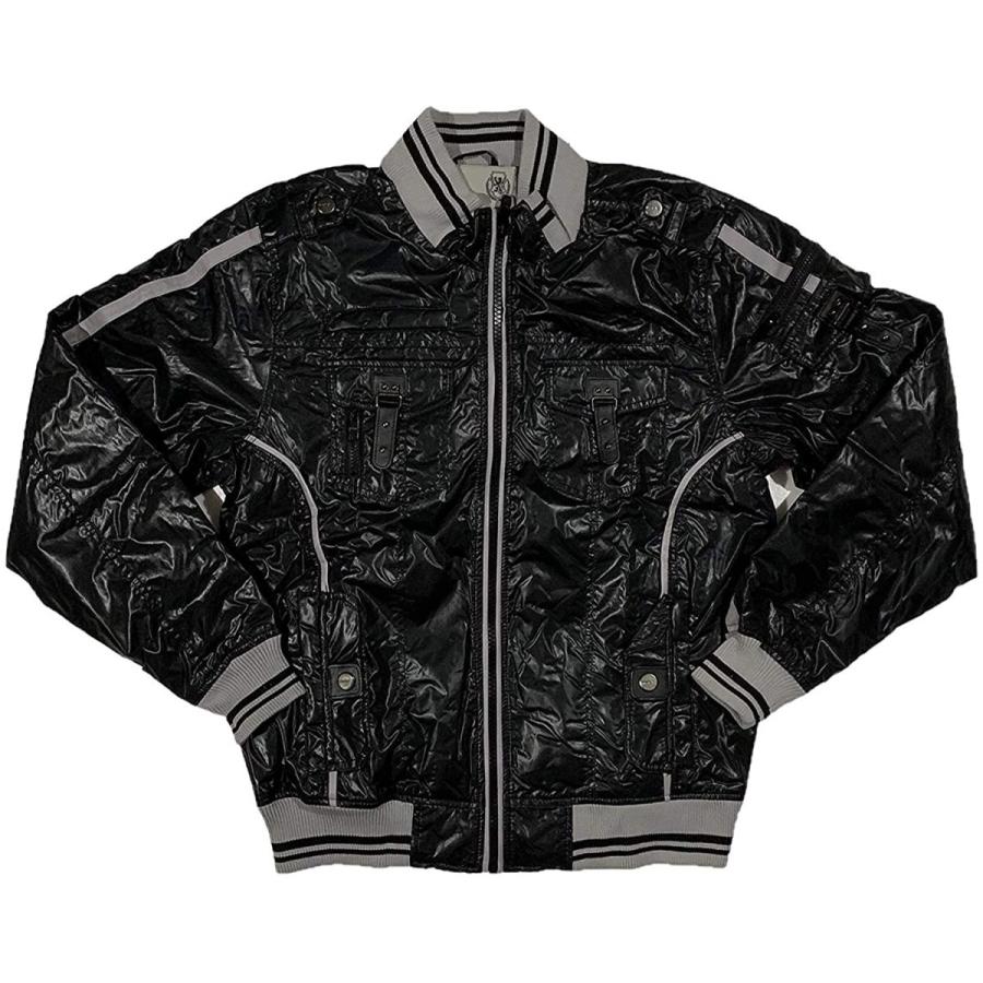 [並行輸入品] IMPERIOUS インペリオス PU フェイクレザーベルト ジャケット : EnoughFashions - 通販 ...