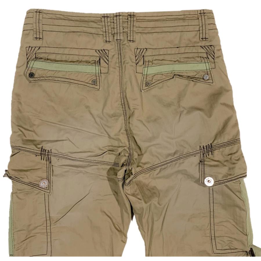 [並行輸入品] AKCESS アクセス AK PREMIUM 裾裏チェック柄 カーゴパンツ (カーキ) :enough-pants ...