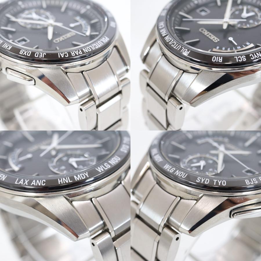 BRIGHTZ SEIKO セイコー ブライツ ワールドタイム SAGA167 8B54-0BC0 ステンレススチールxセラミック メンズ 未使用級 美品 / 9883 : エンリッチ ...