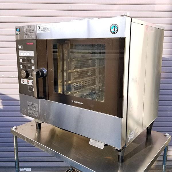 ホシザキ スチームコンベクションオーブン MIC-5TB-TB-GA(LP) 2017年 LPガス 100V 【中古】 : jb25-ny01 : 動産王 - 通販 - Yahoo!ショッピング