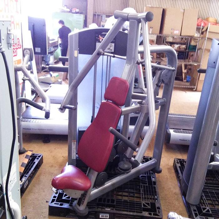 【送料無料】チェストプレス F2CP-501632 ライフフィットネス 2013年 ジム トレーニングマシン 中古 お客様荷下ろし【見学 千葉 ...