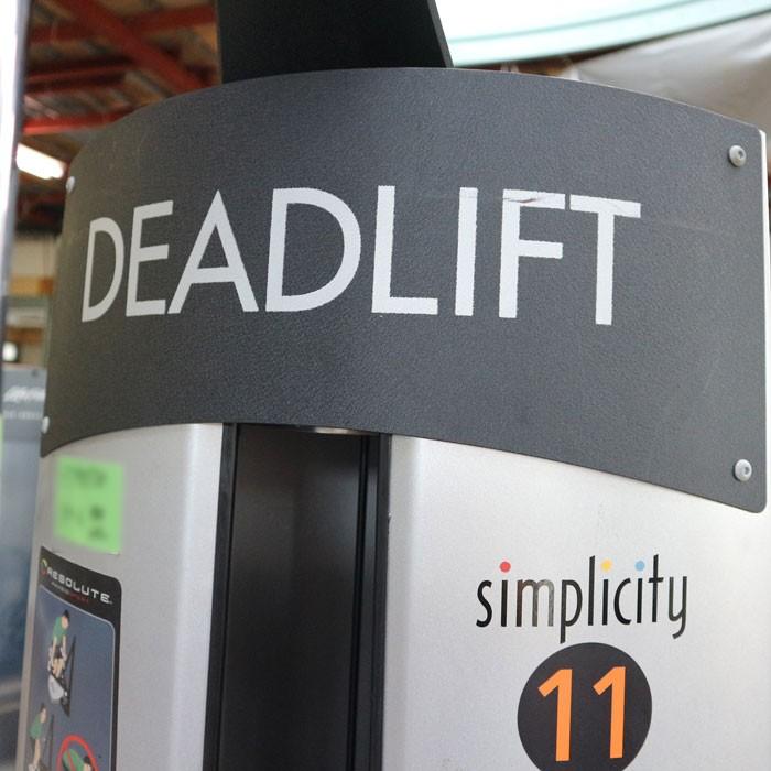 【送料無料】DEADLIFT RESOLUTE/simplicity フィットネス ジム トレーニング 中古 お客様荷下ろし【見学 千葉 ...