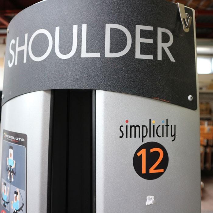 【中古】SHOULDER RESOLUTE/simplicity フィットネス ジム マシン トレーニング エクササイズ【動産王】千葉☆引取 ...