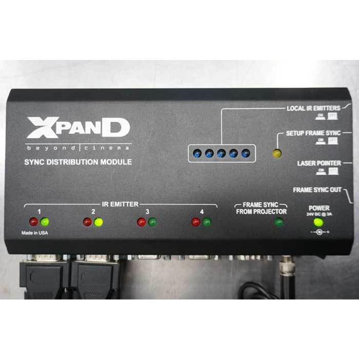 【送料無料】3Dデジタルシネマシステム SYNC DISTRIBUTION MODULE AD1000他 XPAND 中古 【見学 横浜 ...