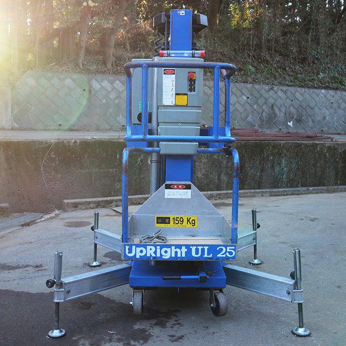 【中古】 電動リフト 昇降機 高所作業車 UL25 UpRight エイハンジャパン 【動産王】千葉 ☆送料無料 : 業務用中古機器販売 動産 ...