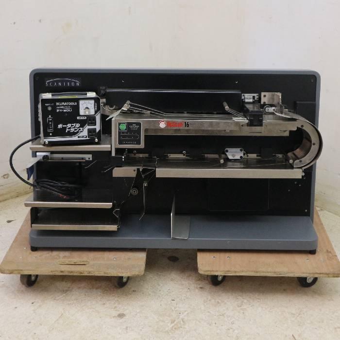 中古｜マークシート読取機 OpScan 16-100 SCANTRON 2017年 マークシートリーダ 試験 教育｜動産王｜千葉｜引取｜送料別 ...