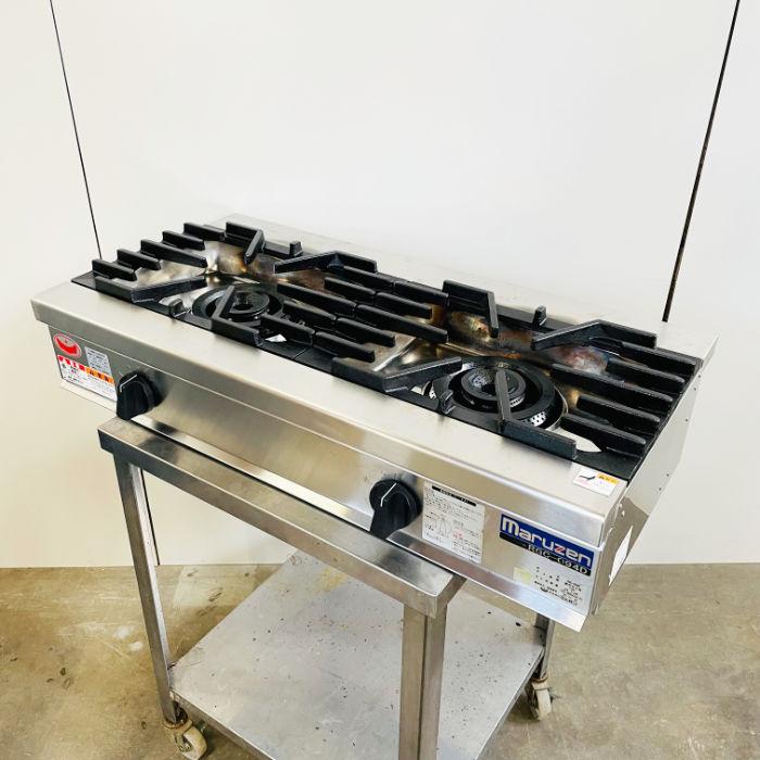 【引取限定】ガステーブルコンロ RGC-094D マルゼン 2020年 業務用 NEWパワークック 圧電式自動点火式 中古 【現状渡し】【見学 札幌】【動産王】 : 動産王 - 通販 ...