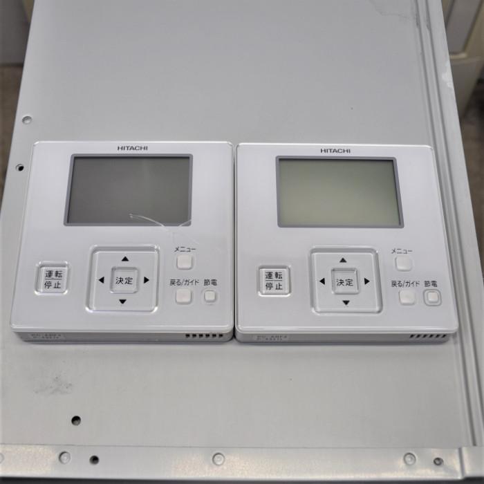 【送料無料】天井カセット形エアコン 8馬力 内)RCI-GP80K+RCI-GP140K 外)RAS-AP224SH3 日立 2017年 業務用 中古 【見学 大阪】【動産王】 :PG12 ...