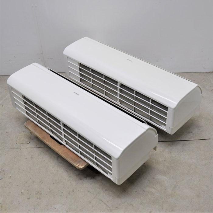 【引取限定】壁掛け形エアコン ツイン 3馬力 室内機×2台 RPK-GP40K 室外機 RAS-AP80GHJ3 日立 2016年 単相 ...