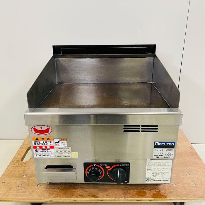 中古｜ガスグリドル MGG-044TB マルゼン 2023年 都市ガス 13A ｜動産王｜北海道｜引取｜送料別 : 動産王 - 通販 - Yahoo!ショッピング