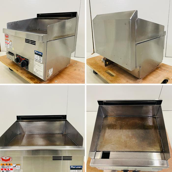 中古｜ガスグリドル MGG-044TB マルゼン 2023年 都市ガス 13A ｜動産王｜北海道｜引取｜送料別 : 動産王 - 通販 - Yahoo!ショッピング