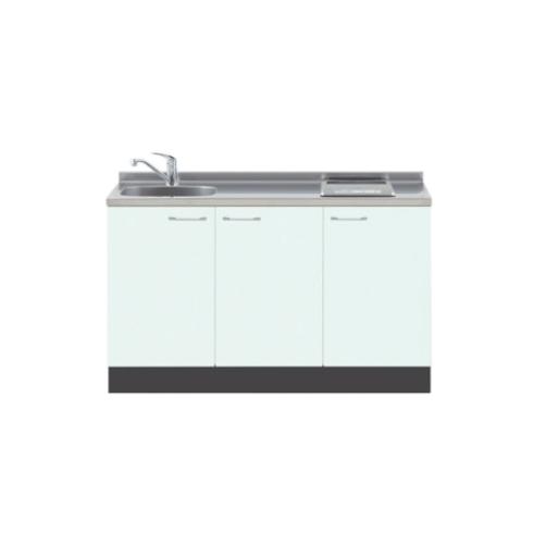 ベースキャビネットW1350×D500×H850【東京圏限定】CLIII-135 水栓穴38φ、加熱機器開口1口仕様 : 遠信業務資材苑 - 通販 - Yahoo!ショッピング