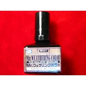 Mr.ウェザリングカラー マルチブラック (WC01) GSIクレオス : ホビーショップ遠州屋 - 通販 - Yahoo!ショッピング