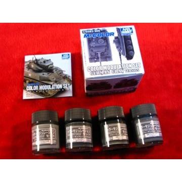 カラーモジュレーションセット ジャーマングレー (CS583) Mr.COLOR GSIクレオス : ホビーショップ遠州屋 - 通販 ...