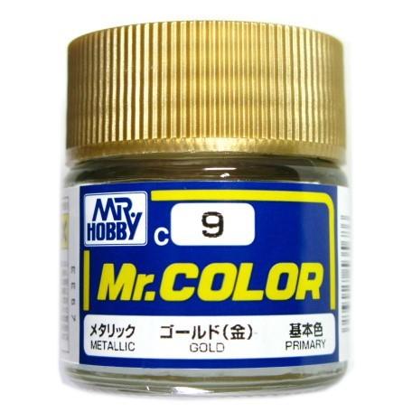GSIクレオス Mr.カラー （9） ゴールド (金) 基本色 メタリック [油性塗料] : ホビーショップ遠州屋 - 通販 - Yahoo ...