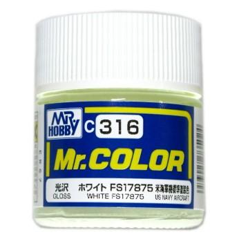 Mr.カラー (316) ホワイトFS17875 米海軍標準塗装色 光沢 Mr.COLOR GSIクレオス : ホビーショップ遠州屋 - 通販 ...