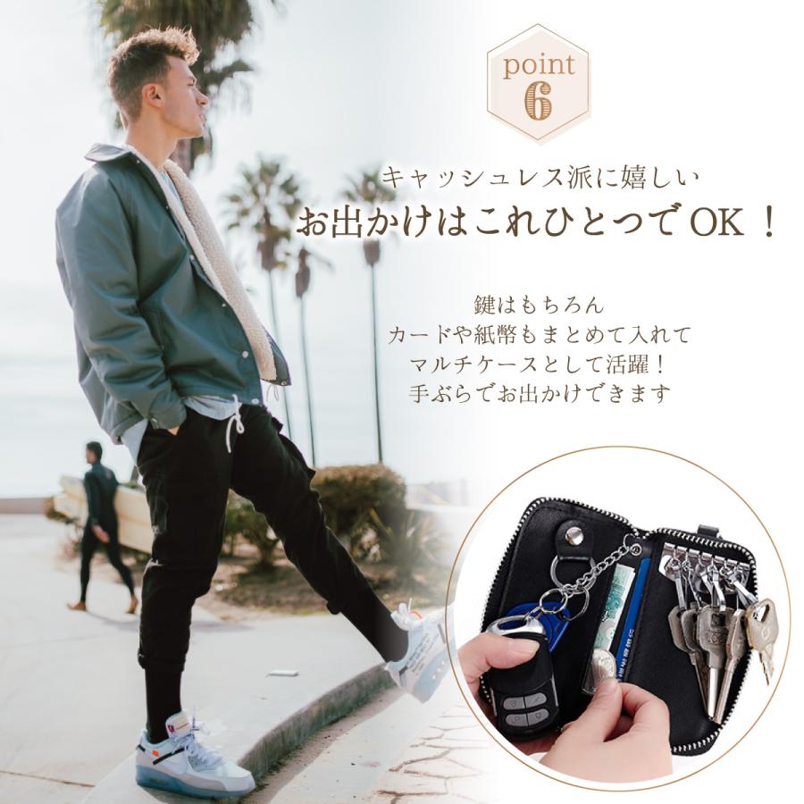 キーケース スマートキーケース キーリング スプリットレザー キーケース スマートキーケース キーリング スプリットレザー