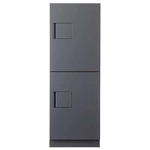 ダイケン 宅配ボックス ハイツ・アパート向け 専有仕様 TBX-G2S-G ダークグレー色 前入れ前出し ディンプルキー付 :tbx-g2s-g:エントランス Yahoo!店 - 通販 ...