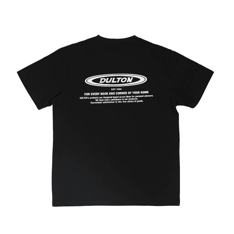ダルトン DULTON ダルトン Tシャツ オーバル ロゴ M DULTON T-SHIRT OVAL LOGO M BLACK T22-0476M/BK : du-t22-0476m-bk ...