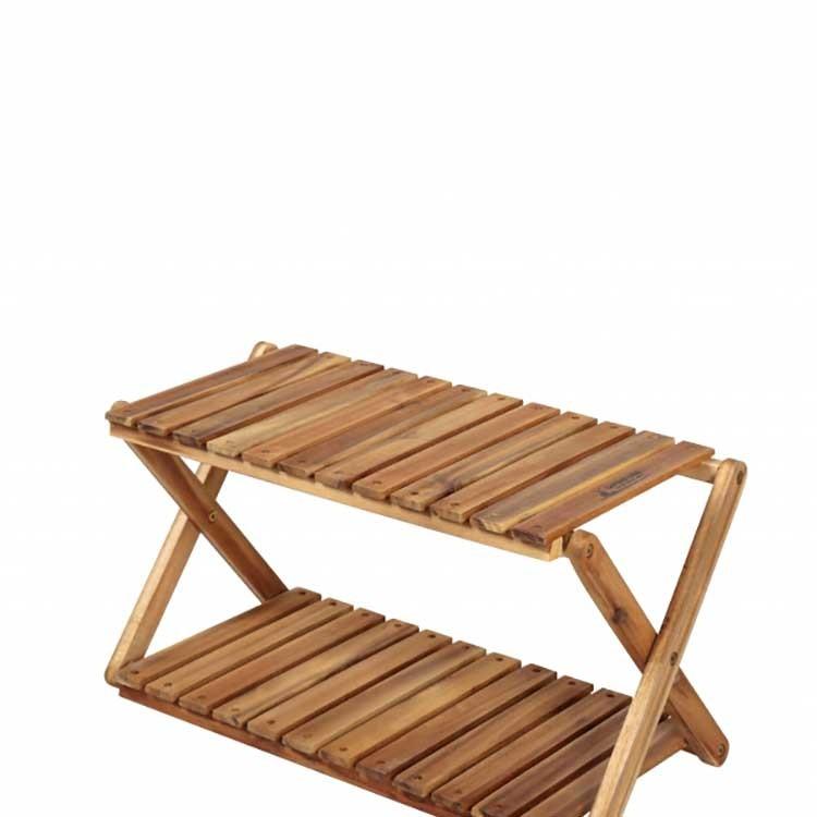 CAPTAIN STAG/キャプテンスタッグ CSクラシックス 木製2段ラック＜600＞ UP-2542 : ok-54253566 ...