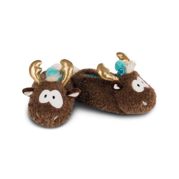 nici NICI(ニキ) Winter19 ルームシューズ トナカイ レニーハート 22-24cm ニキ ドイツ ぬいぐるみ ギフト ...