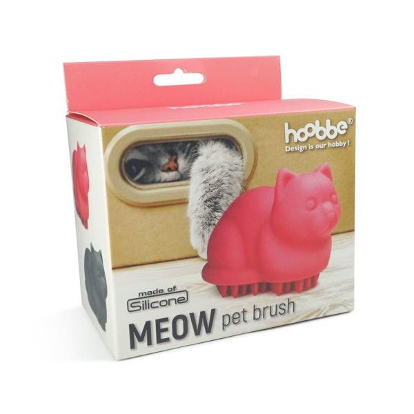 LEADWORKS 【セール品】 シリコンブラシ キャット グレー レッドワークス Hoobbe プレゼント ギフト スタイリッシュ ...