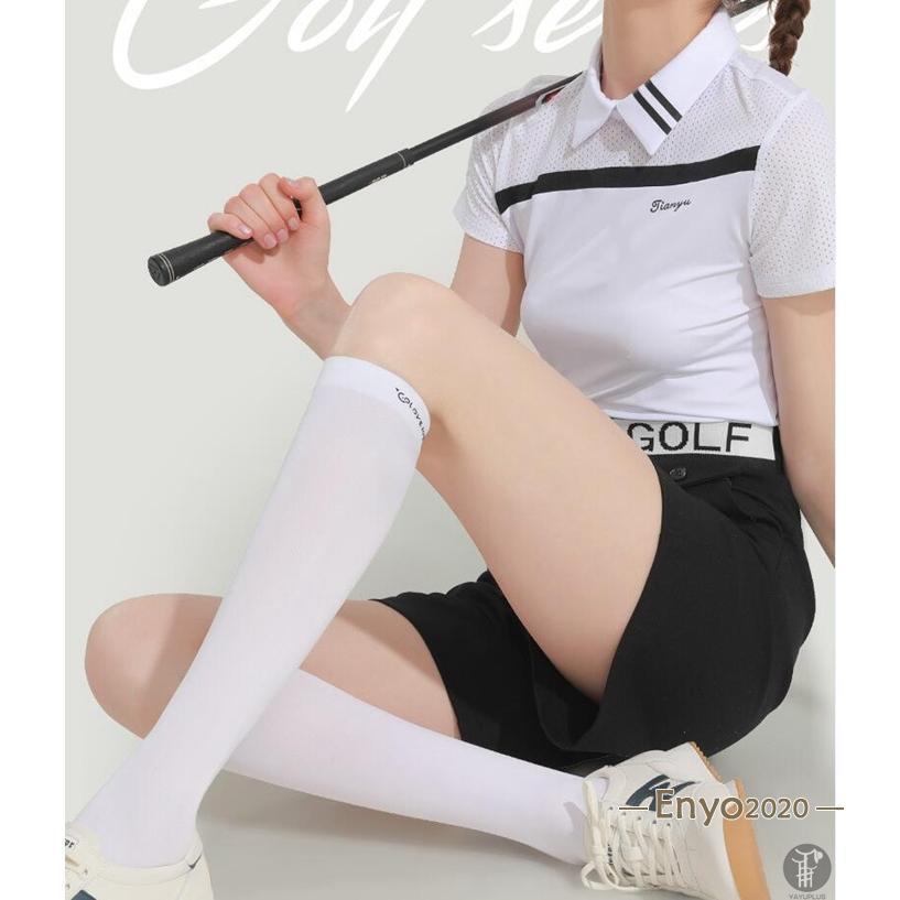 ゴルフソックス 接触冷感 レディース ロングソックス ニーハイソックス 2type スポーツ カジュアル 涼しい 夏 ゴルフ 靴下 着圧ソックス :dd230530-mizu50:ネット ...