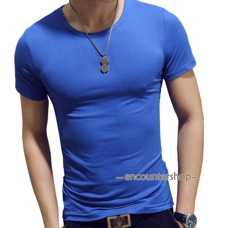 Tシャツ インナー 半袖 2type Vネック 丸首 クルーネック インナーシャツ 無地 クール ドライ シャツ 吸汗 速乾 肌着 下着 大きいサイズ :dd2307-yoshidada575 ...