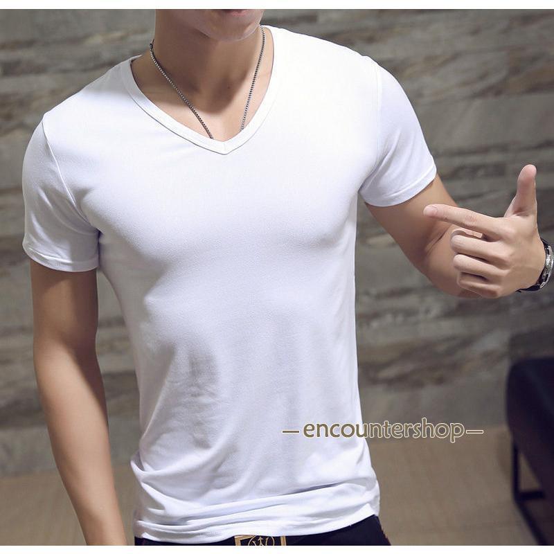Tシャツ インナー 半袖 2type Vネック 丸首 クルーネック インナーシャツ 無地 クール ドライ シャツ 吸汗 速乾 肌着 下着 大きいサイズ : ネットファミリー - 通販 ...