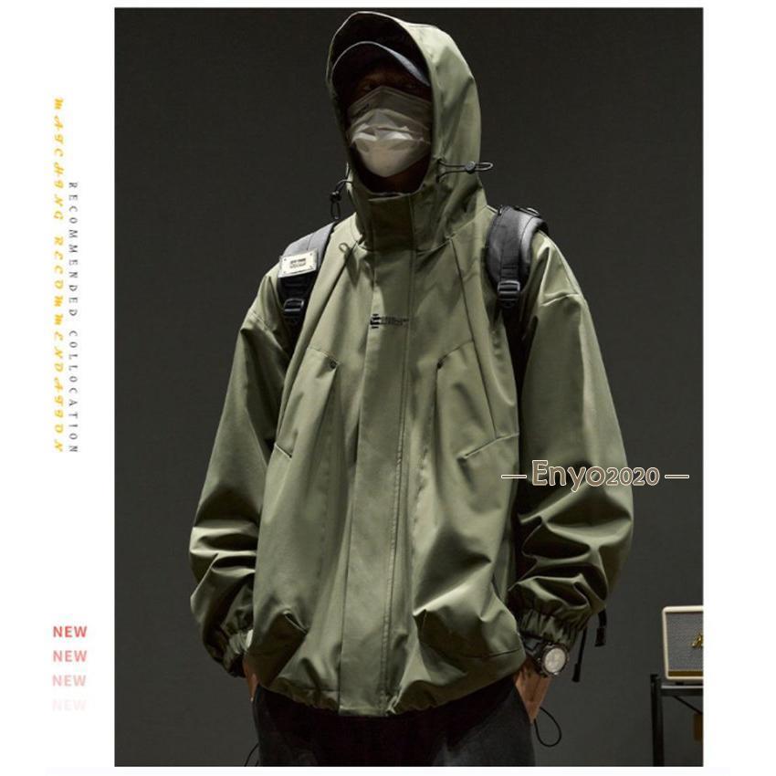 マウンテンパーカー メンズ ブルゾン ジャンパー ジャケット フード付き 登山ウェア 防風 フィッシング 遠足 ジップアップ 撥水 防水 春秋 : dd231025-conver46 ...