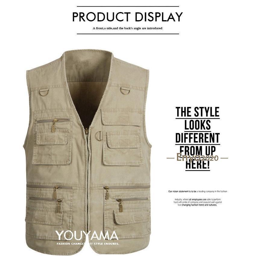 メンズ デニム ベスト ゆったり カジュアル ファッション チョッキ トラベルジャケット ポケット 上着 ビックサイズ XL-7XL 前開き : dd240827-yoyama412 ...