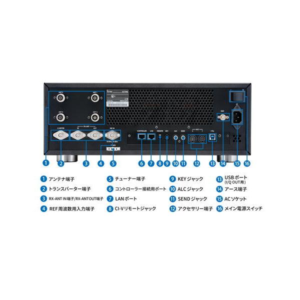 IC-7760(IC7760) ICOM アイコム HF+ 50MHz＜SSB/CW/RTTY/PSK31-63/AM/FM＞ 200W ...