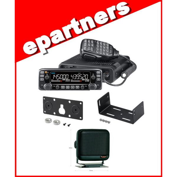 IC-2730DB(IC2730DB) Black Edition &P610 MBF-4(モービルブラケット)& MBA-5(コントローラー ...