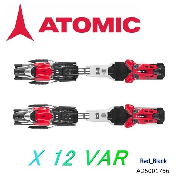 ATOMIC 2022 X 12 VAR ビンディング Race Binding Red_Black AD5001766 : エピカ.com ...