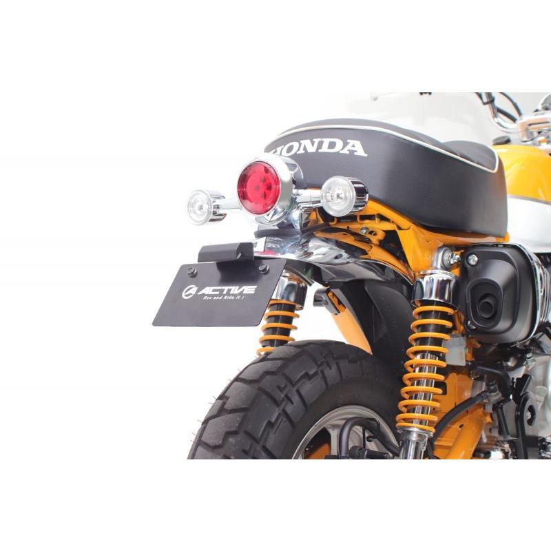 アクティブ フェンダーレスキット ブラック LEDナンバー灯付 HONDA MONKEY125 '18 〜 '21/MONKEY125(ABS) '21 : エピックス - 通販 ...