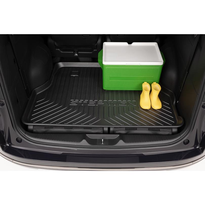 ステップワゴン RP6,7,8系 純正： ラゲッジトレー（ブラック／縁高タイプ）（2列目6：4分割ベンチシート車用） : 5ba-80 : エピックス - 通販 - Yahoo!ショッピング