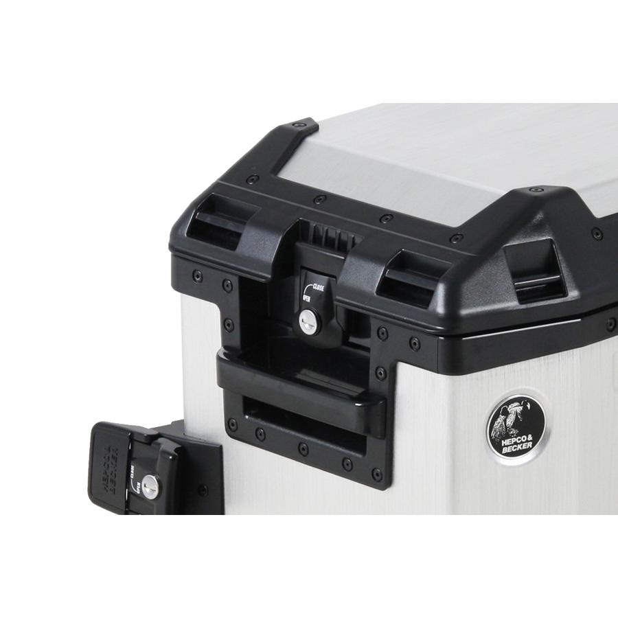 ヘプコ＆ベッカー サイドケース エクスプローラー 40 右 シルバー