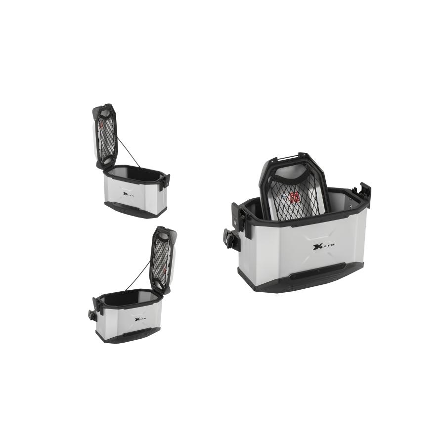 ヘプコ＆ベッカー XCEED 3BOXセット トップケース サイドケース シルバー SUZUKI : エピックス - 通販 - Yahoo!ショッピング