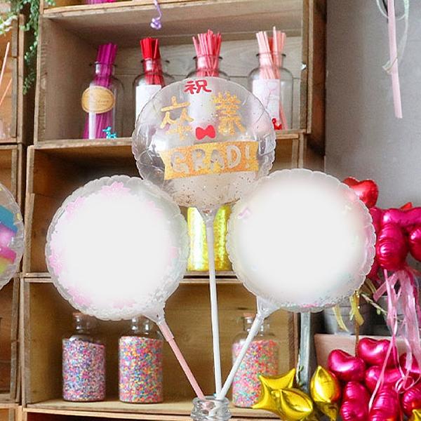 スティック風船 卒業・卒園 ゴールドりぼん 10本セット : イベント用品販売店 - 通販 - Yahoo!ショッピング