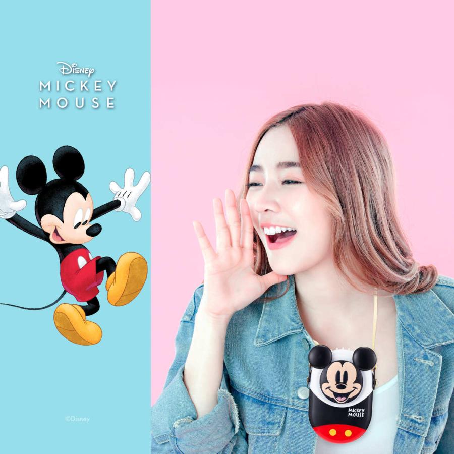 InfoThink ハンディファン Portable Fan ディズニー Disney ミッキーマウス Mickey Mouse iFAN ...