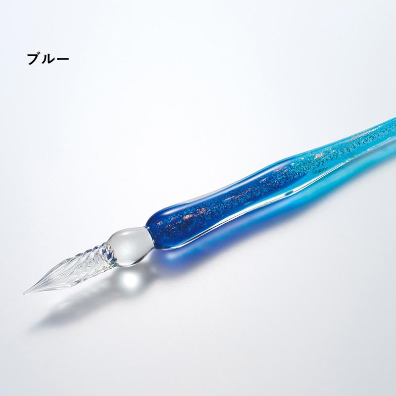 AZONX｜アゾン ガラスペン ラメ ブルー/ライトブルー/グリーン/パープル : ナガサワ文具センター - 通販 - Yahoo!ショッピング
