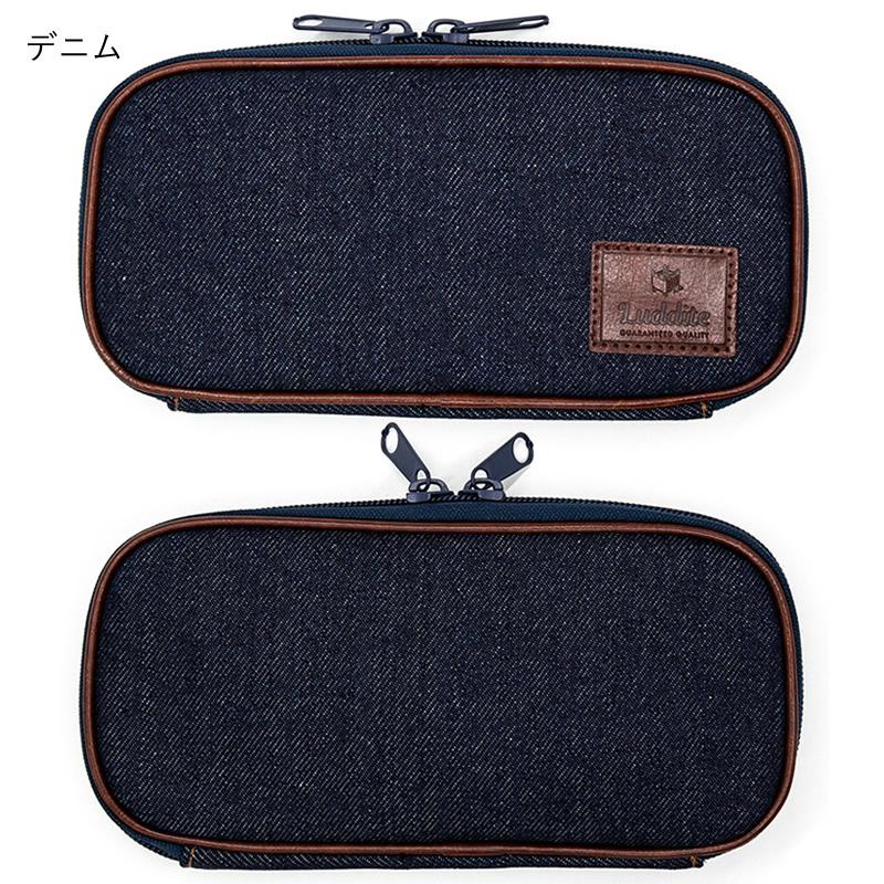 ラダイト 岡山デニム ラウンドジップペンケース Luddite Okayama Denim Resonate Pencase LDD-REPN ...